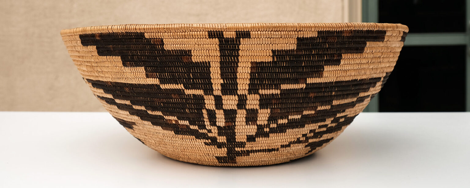 The Luiseño Basket, representing the Rincon Band of Luiseño Indians ...